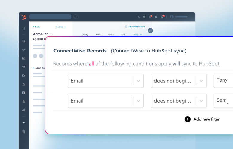 How to Set Up a ConnectWise and HubSpot Integration Without Code